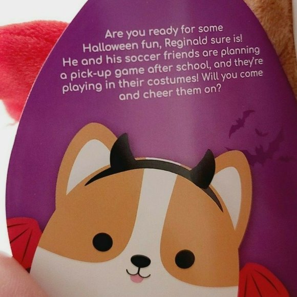 Kellytoy | Toys | Squishmallow Reginald The Devil 8 Inch Kellytoy ...